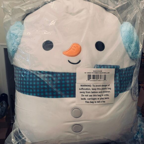 Squishmallows | Toys | Squishmallows Original 6 Inch Manny The Snowman ...